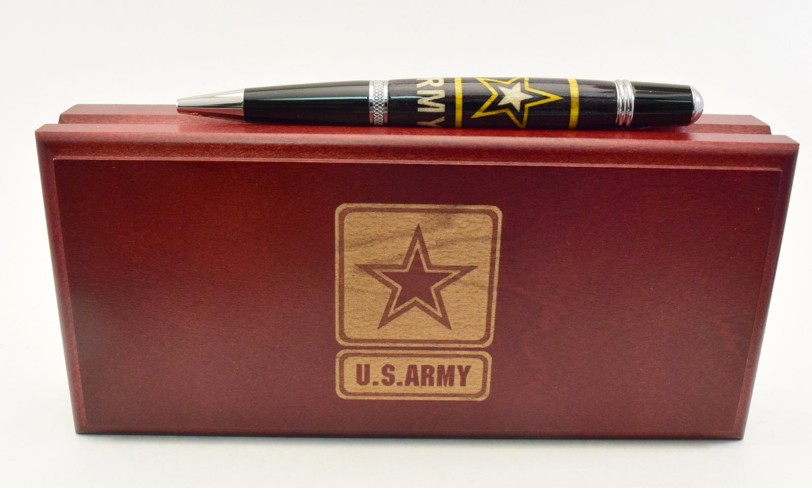 Inlay Army Ballpoint Twist Pen
