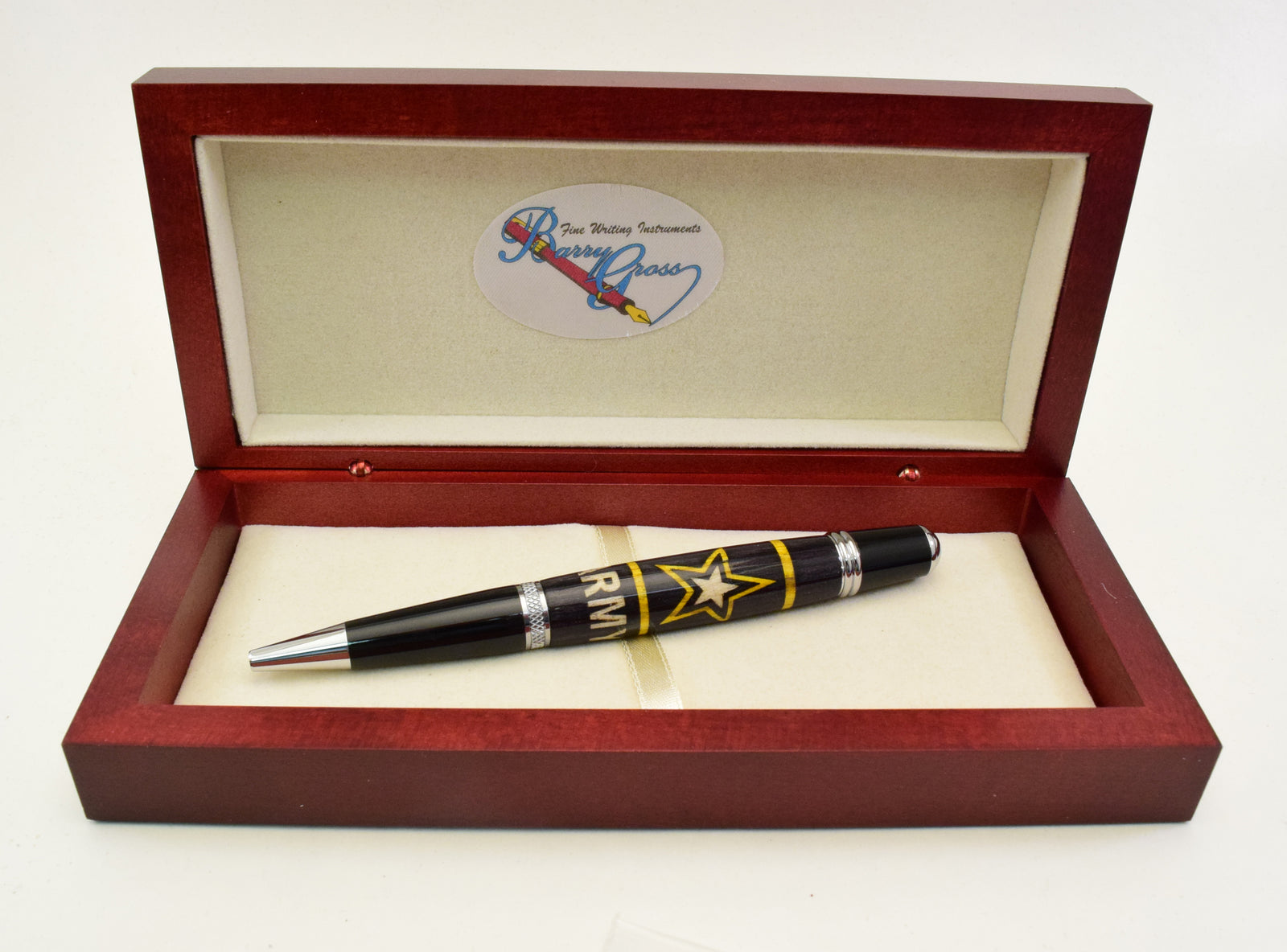 Inlay Army Ballpoint Twist Pen